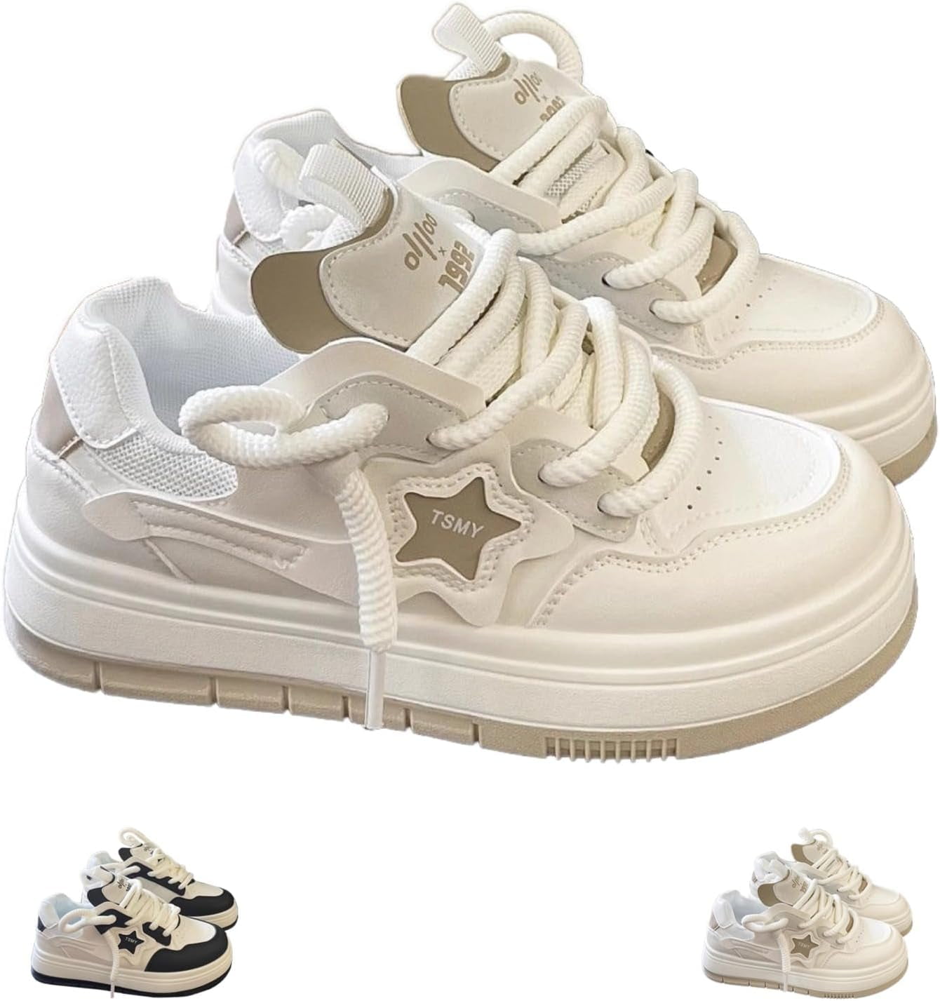 Star Shoes Walking Sneakers for Women Breathable Sporty Charm Y2K ...