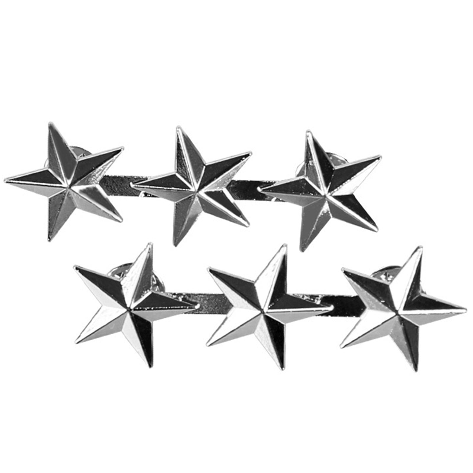 Star Shoulder Epaulettes Stripes Security Uniform Accessories Captain ...