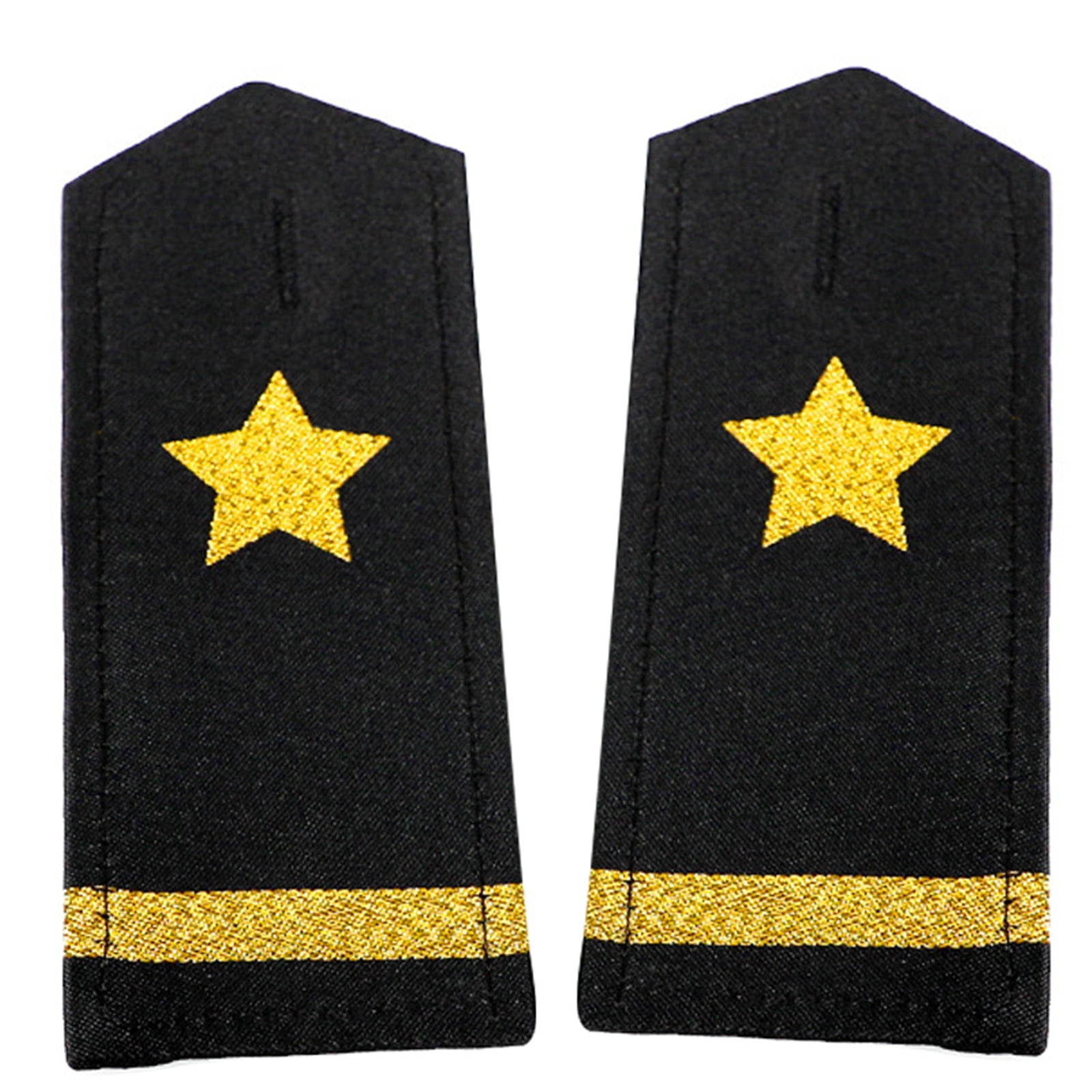 Star Shoulder Epaulettes Stripes Security Uniform Accessories Captain ...