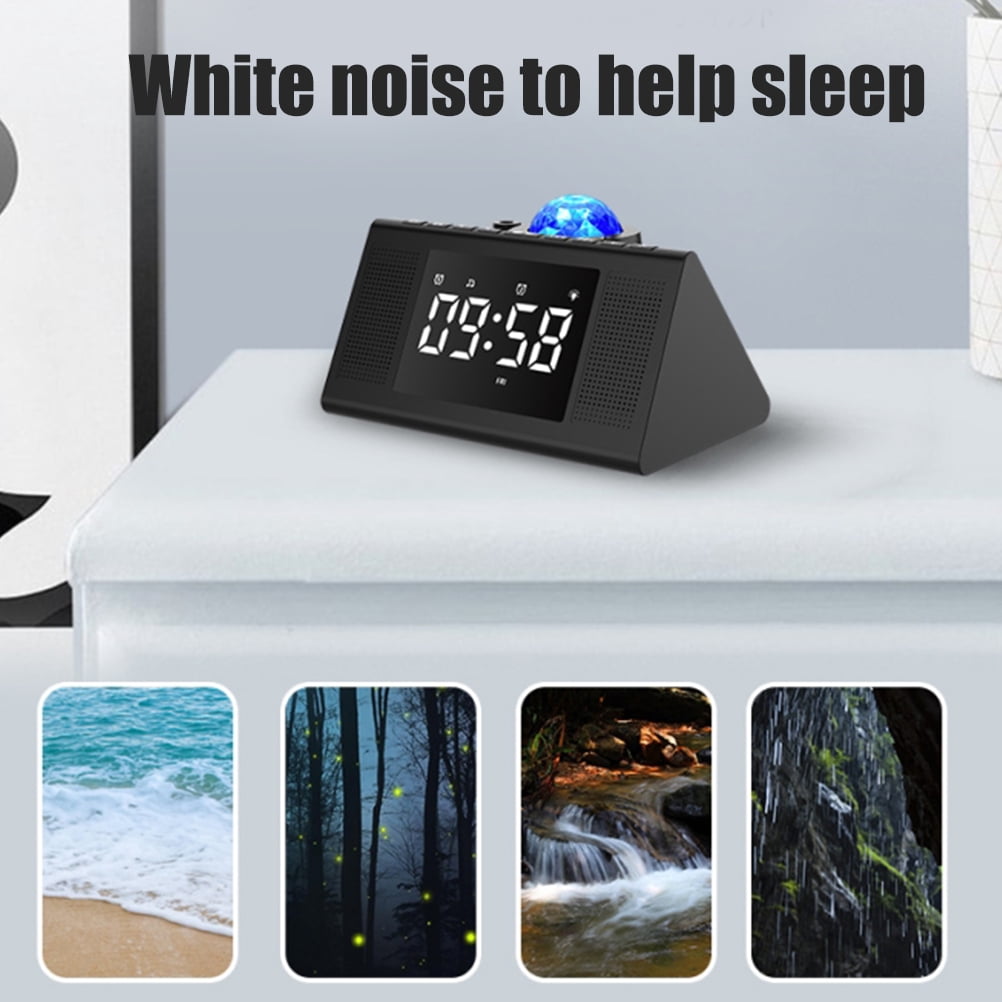 Star Sky Projection Clock with Bluetooth Speaker, Remote Control ...