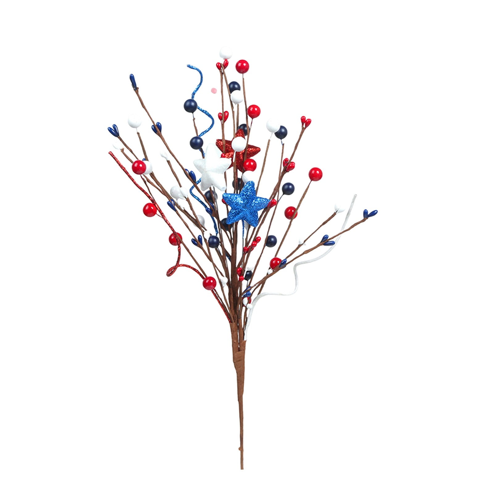 Star Spangled Decor Fourth Of July Party Decor Magenta White Blue ...