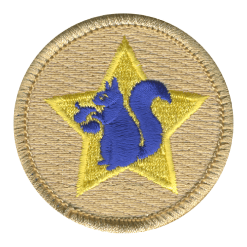Star Squirrel Scout Patrol Patch (Sew-on) - ClassB - Walmart.com