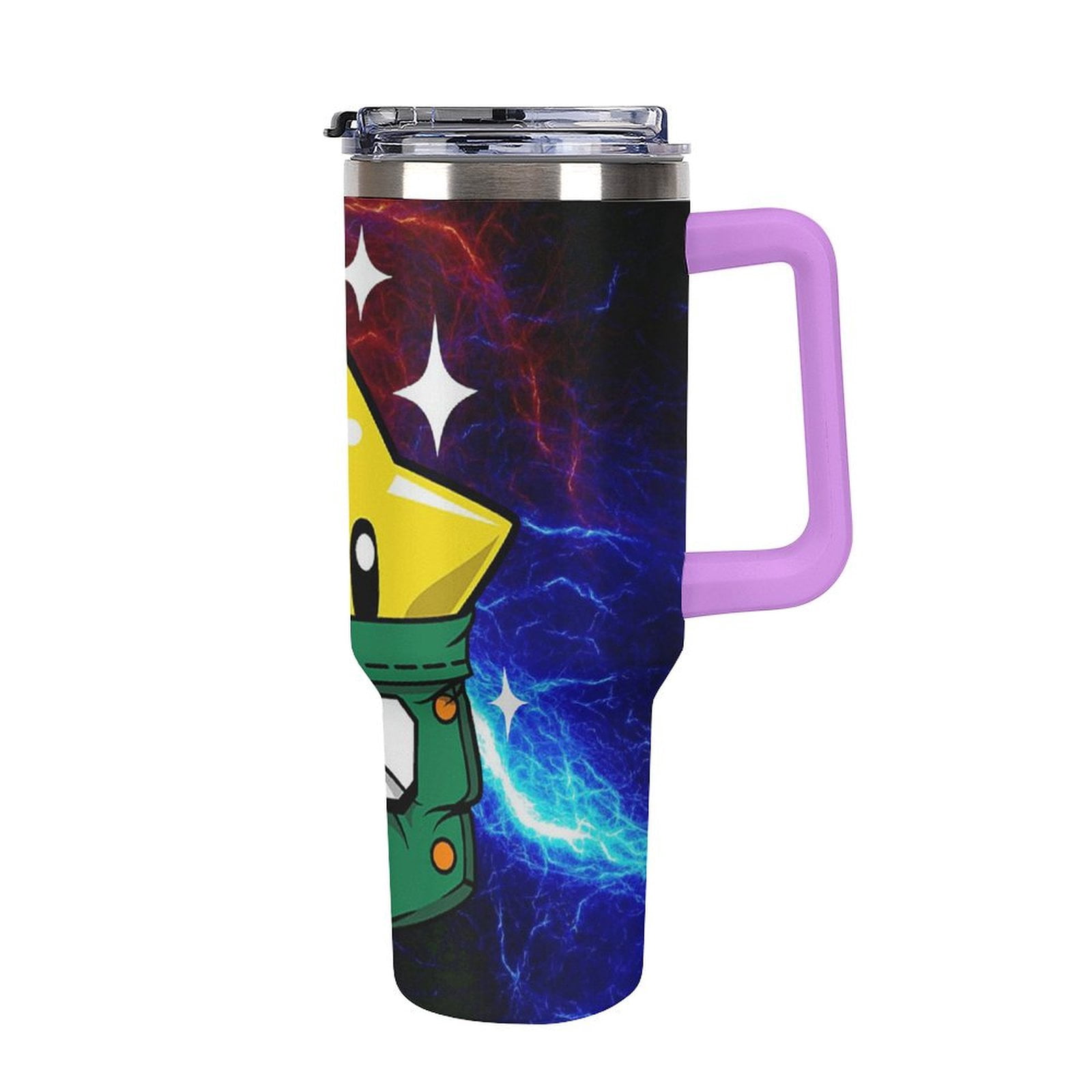 Star Stainless Steel Straw Large Capacity Car Cup Commuter Spill Proof ...