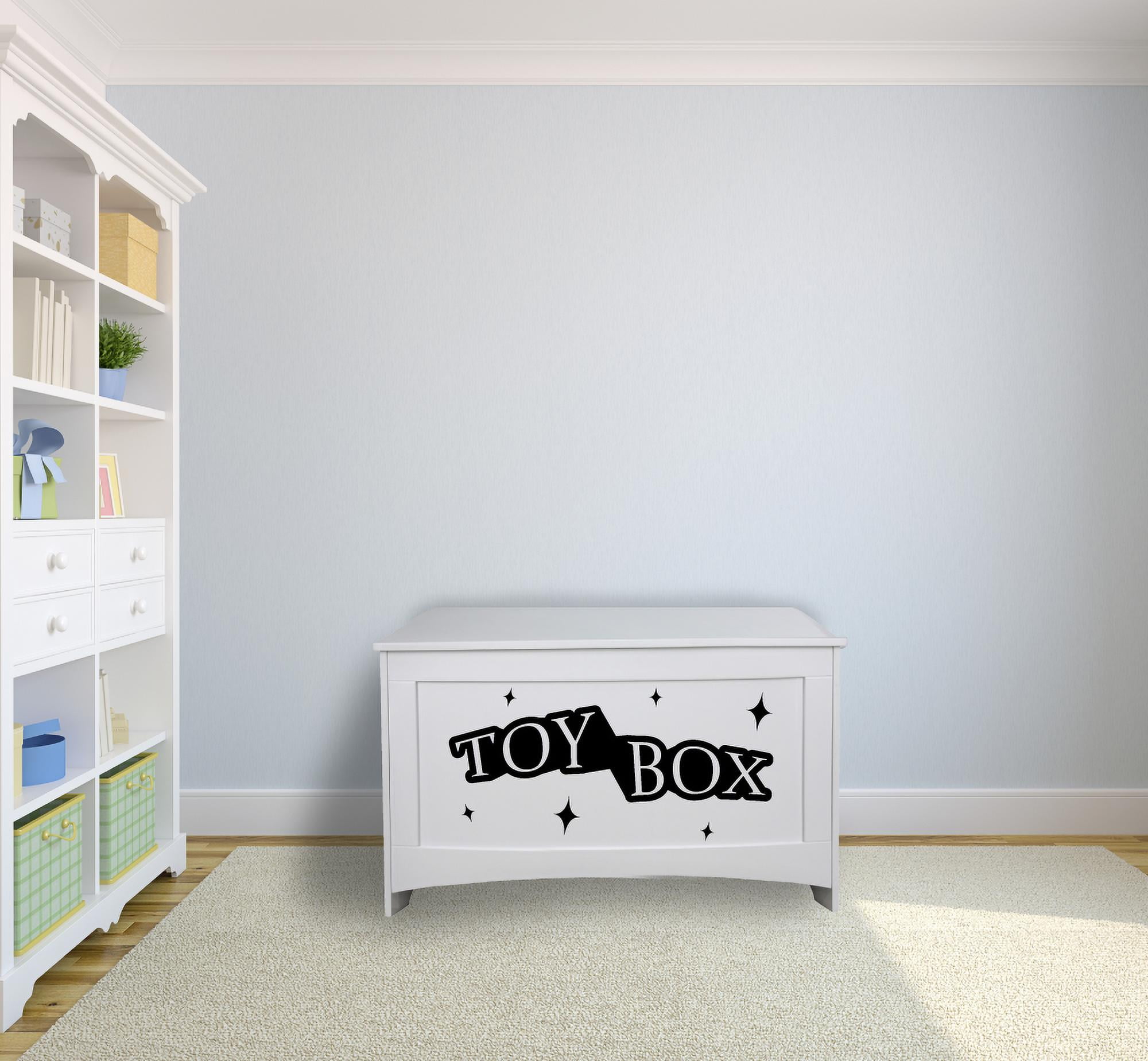 Star Starry Toy Chest Toy Box Toys Label Sticker Art Decal for Kids ...