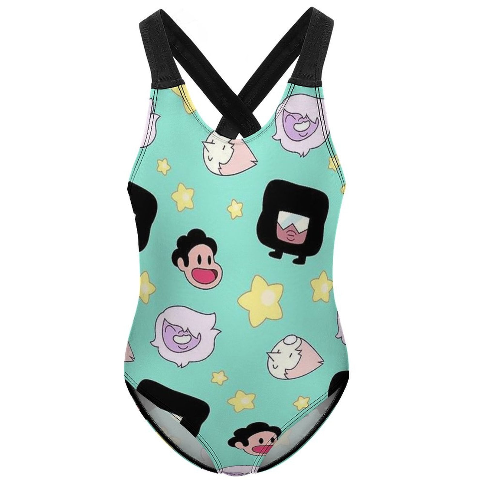 Star Steven Universe Garnet Children's One-piece Swimsuit Summer Girl's ...
