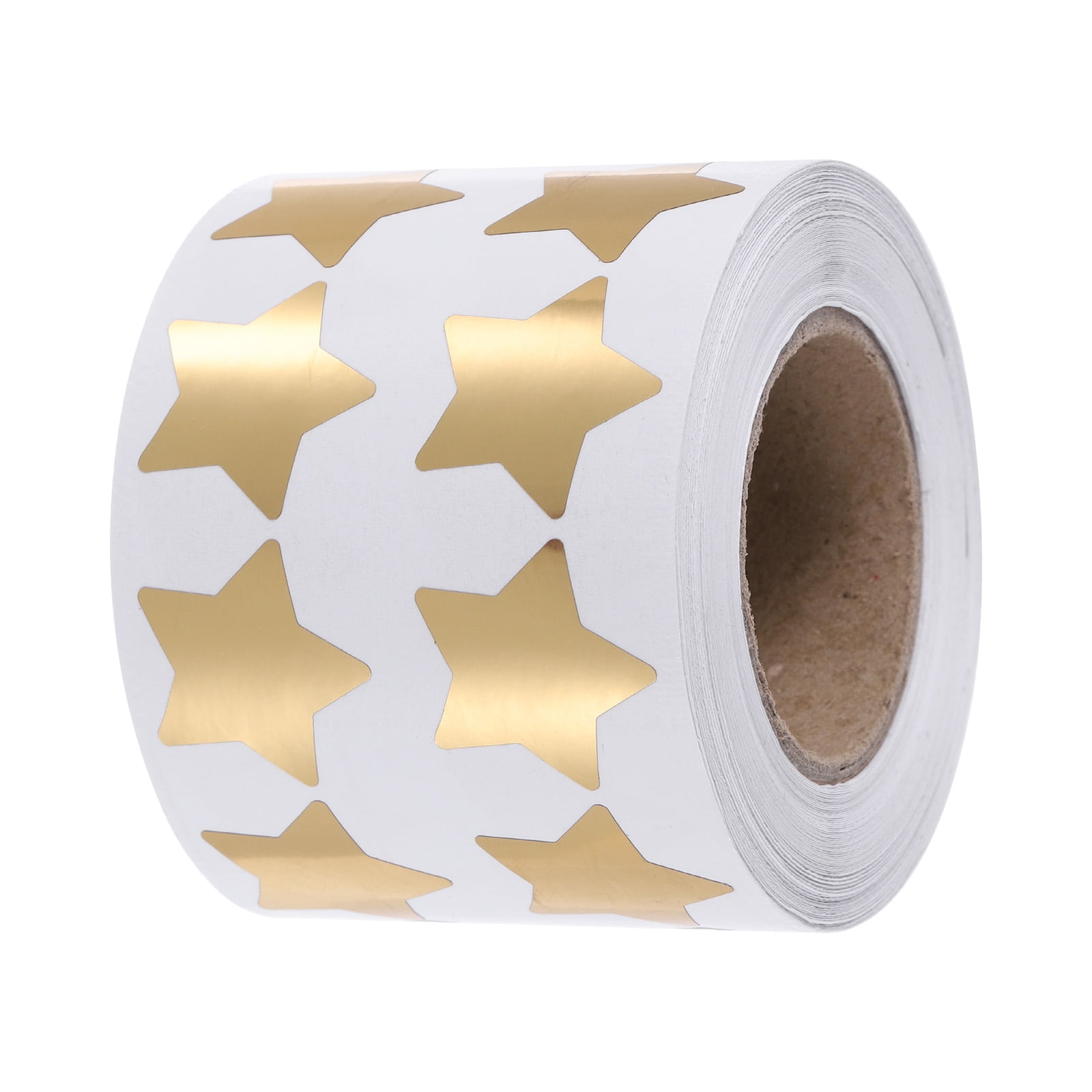 Star Stickers 1 Inch Bright Copper Stars 1 Roll 1000pcs Stickers ...
