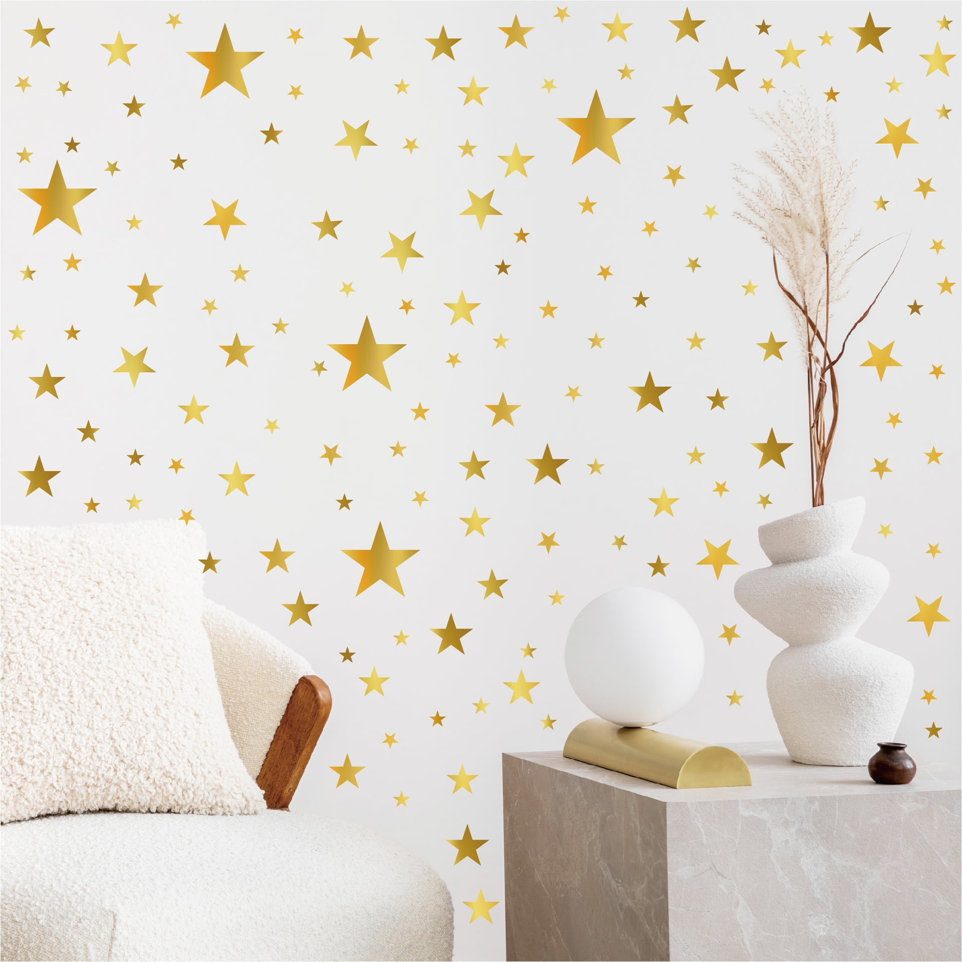 Star Stickers 140 Pcs Gold Star Decals Kids Room Classroom Bedroom ...