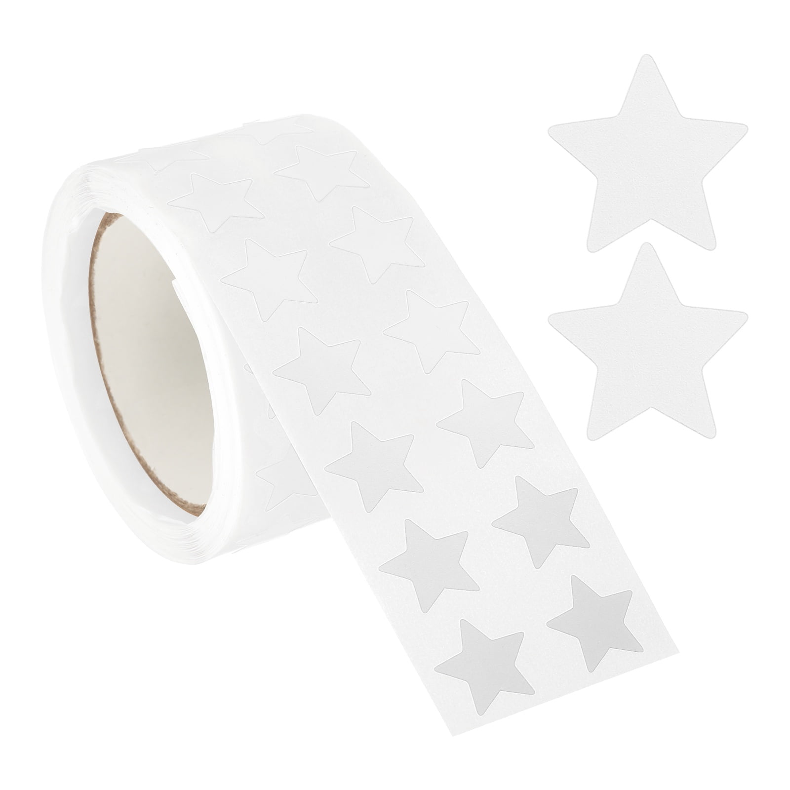 Star Stickers Roll 1/2", 1000 Pcs Self-Adhesive Reward Stickers for ...