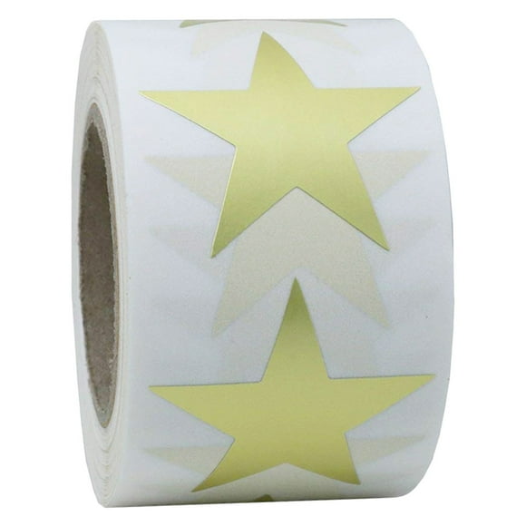 Gold Sticker Star