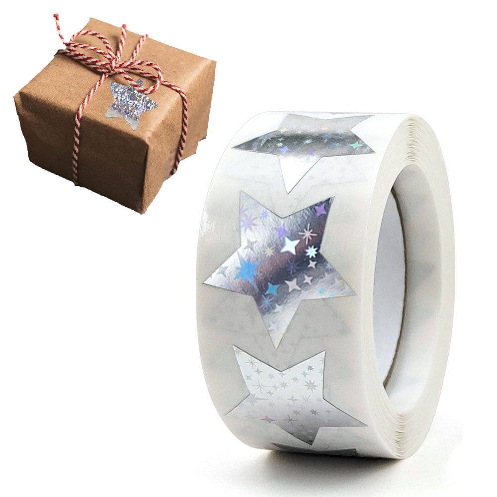 Star Stickers for Kids Reward, 500 pcs Star Stickers Roll for Wall ...
