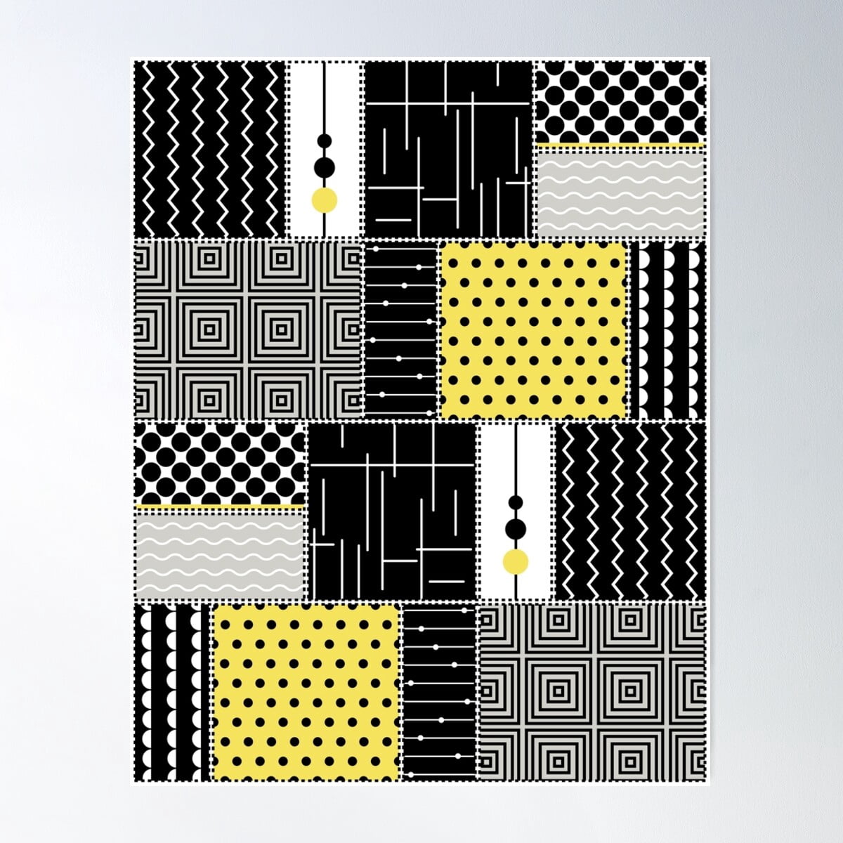 Star Suppression. Standby Alert: Level Yellow Poster Wall Art, Modern ...