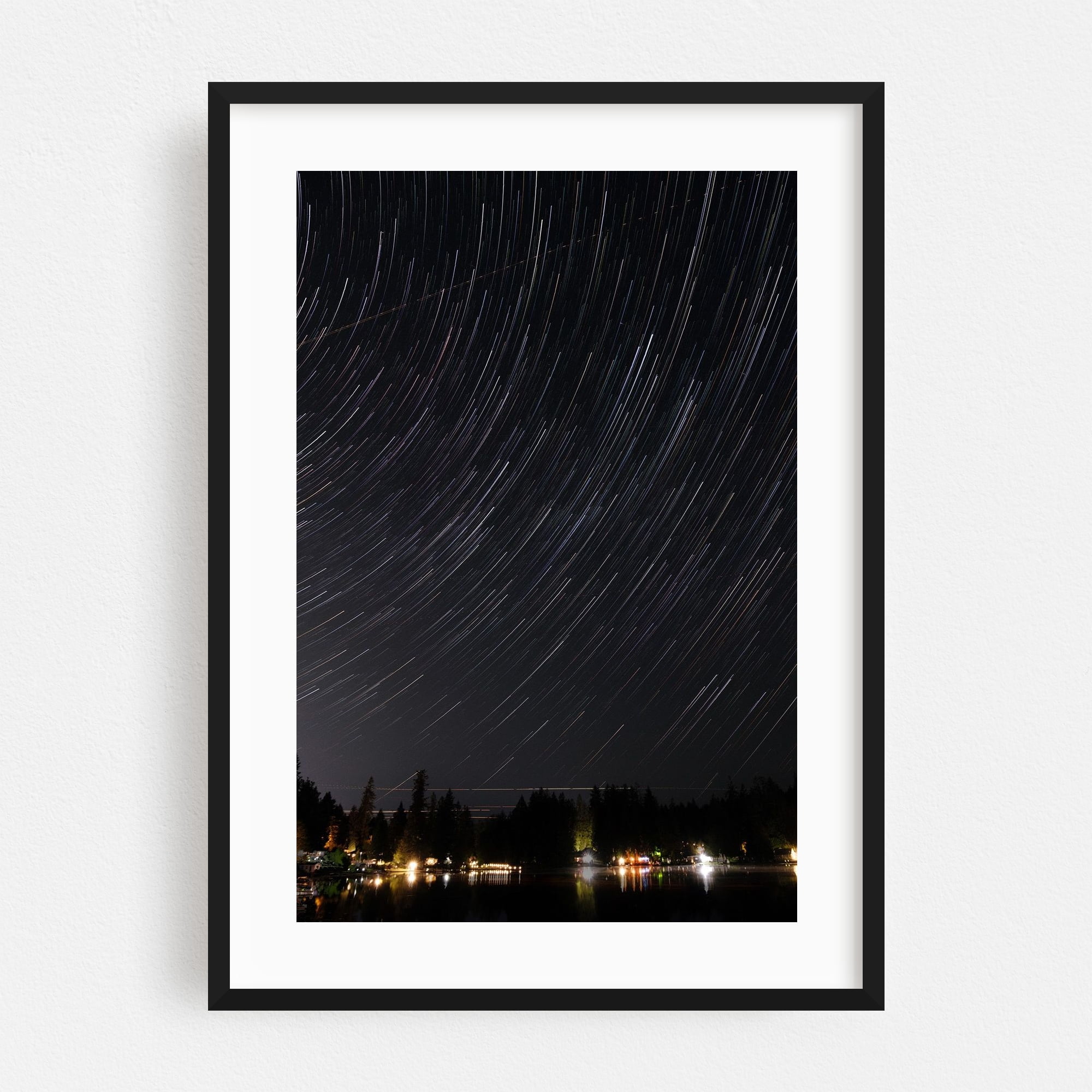 Star Trails over Lake Whitman, Washington - Graham Washington ...
