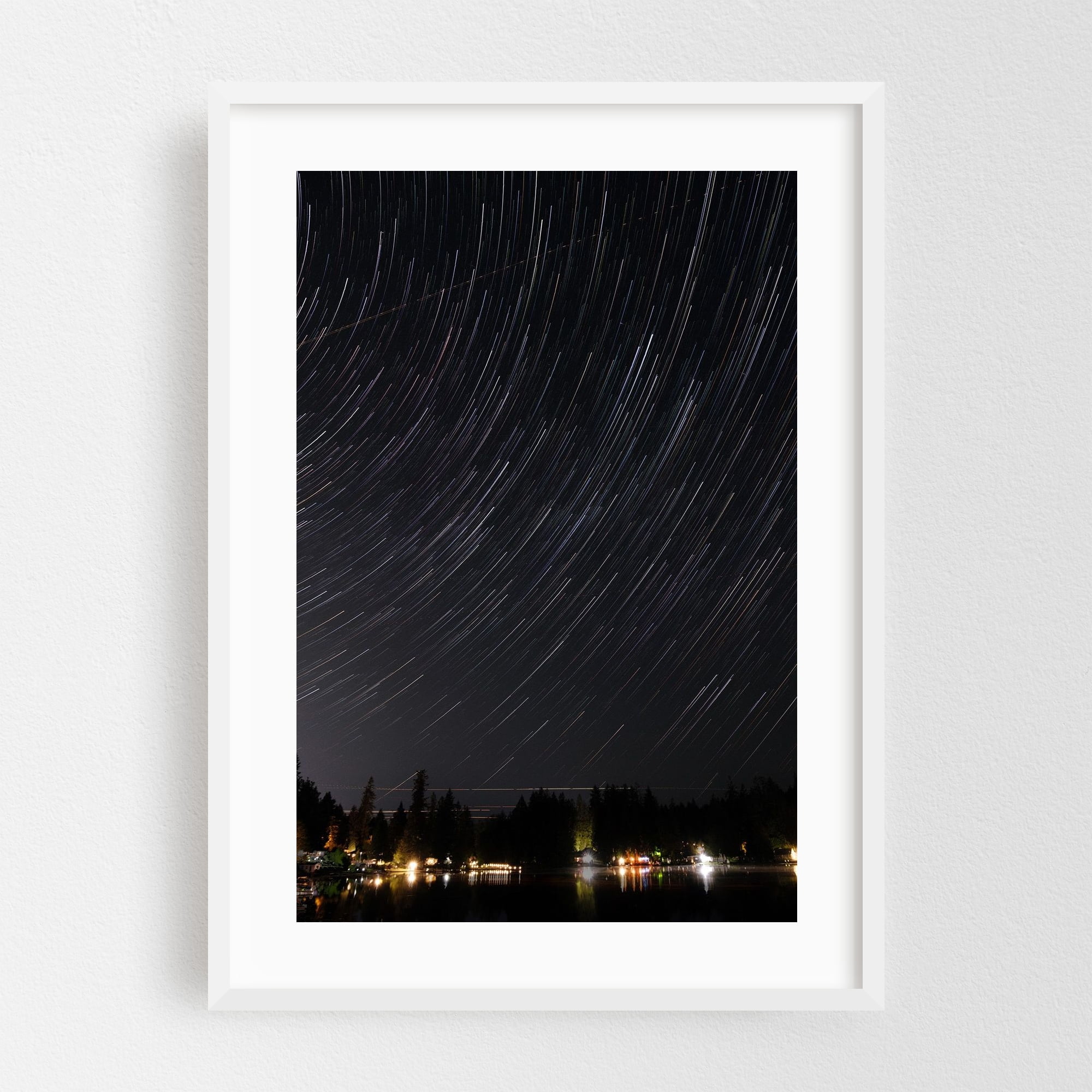 Star Trails over Lake Whitman, Washington - Graham Washington ...