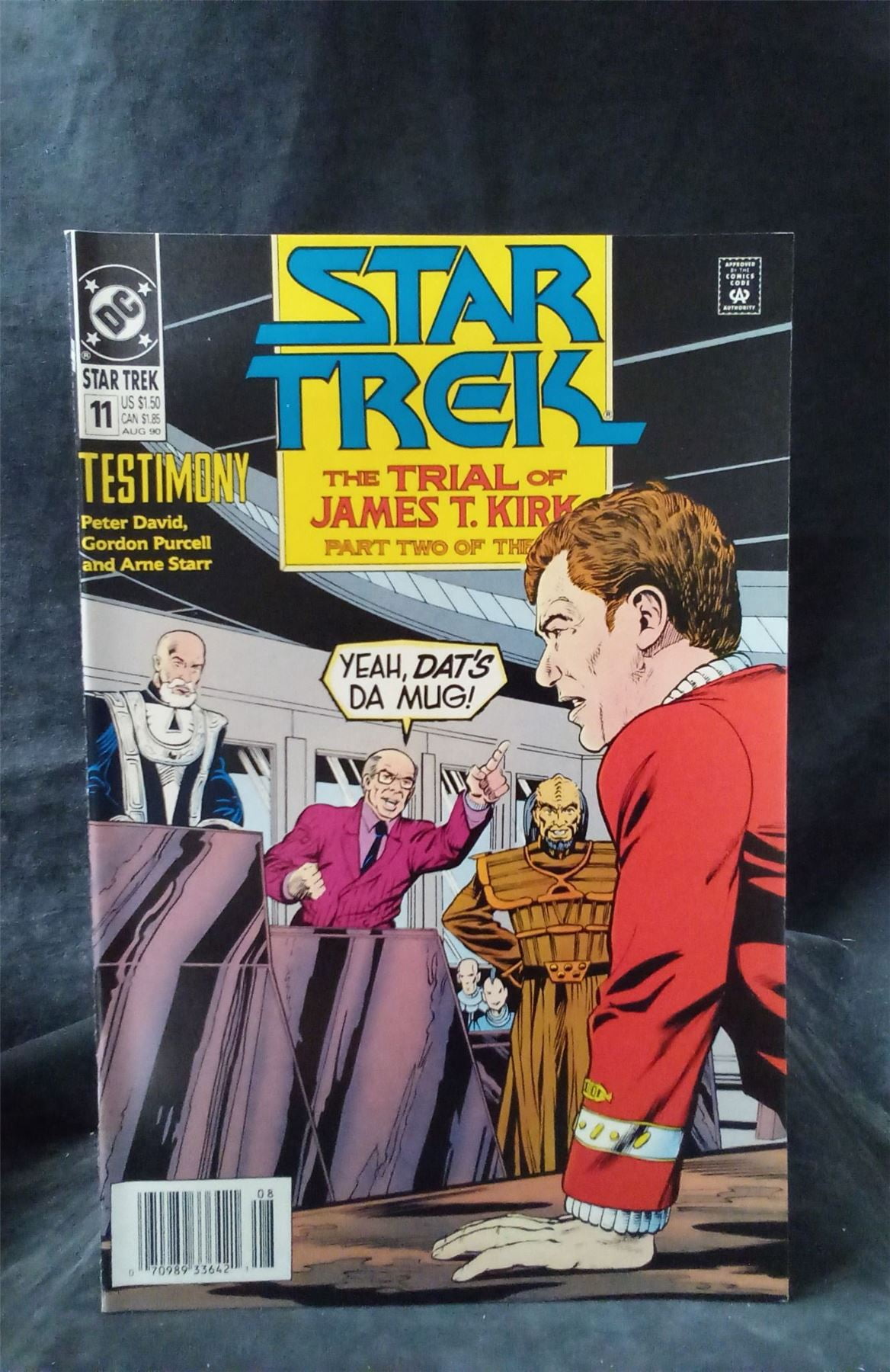 Pre-Owned Star Trek #11 1990 DC Comics Comic Book - Walmart.com