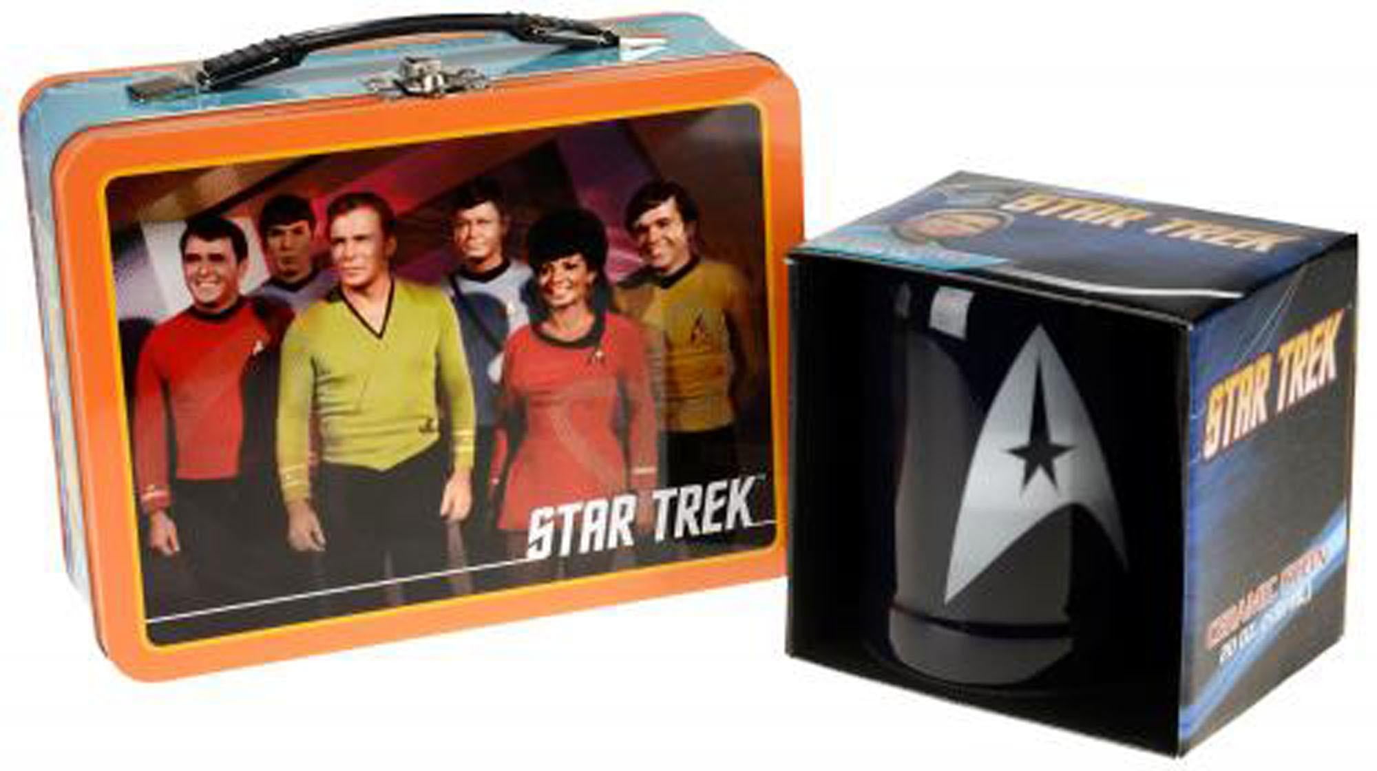 Star Trek 20 oz. Ceramic Stein and Large Tin Tote Set - Walmart ...