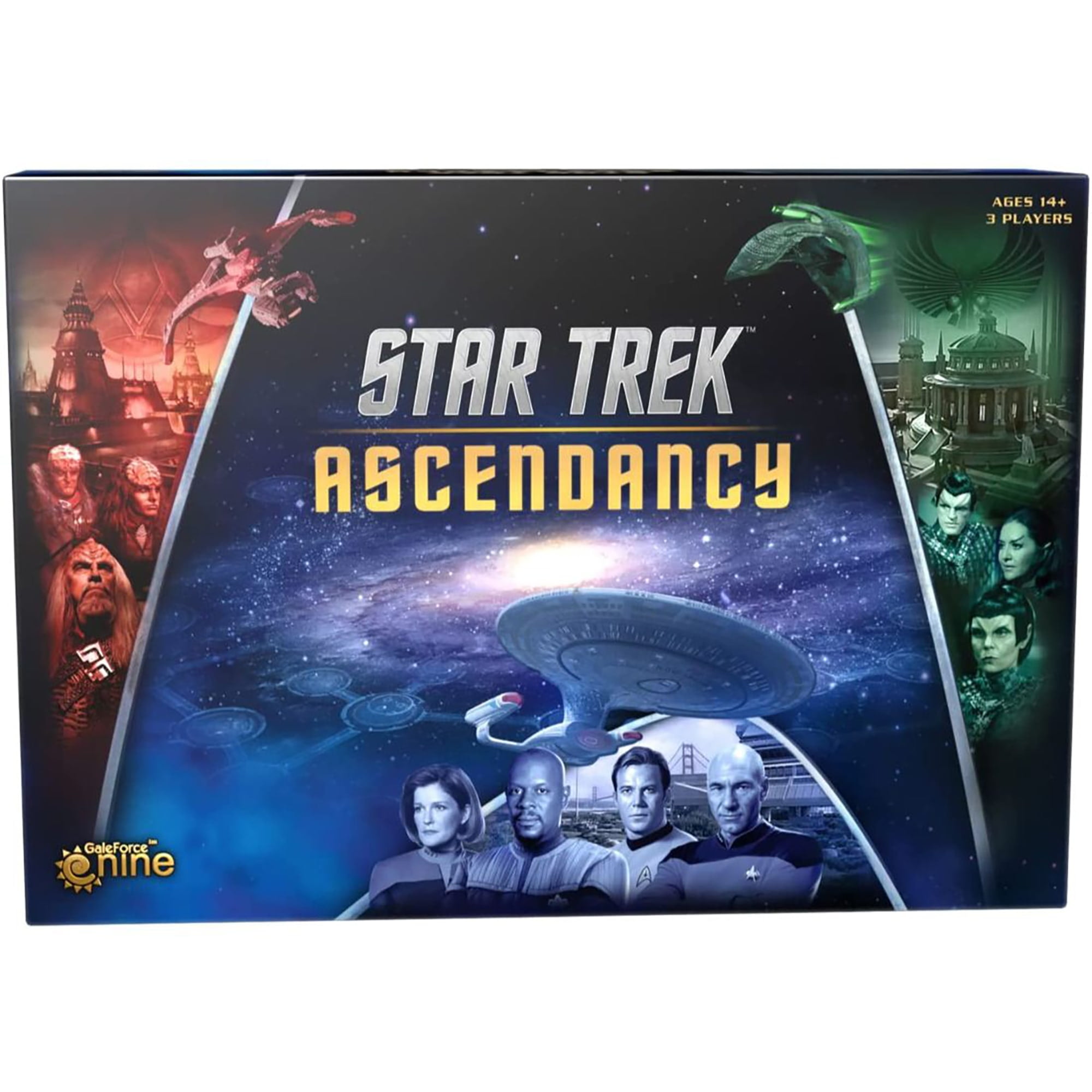 Star Trek Ascendancy - Sci-Fi Board Game, Gale Force Nine, Ages 14+, 3 ...