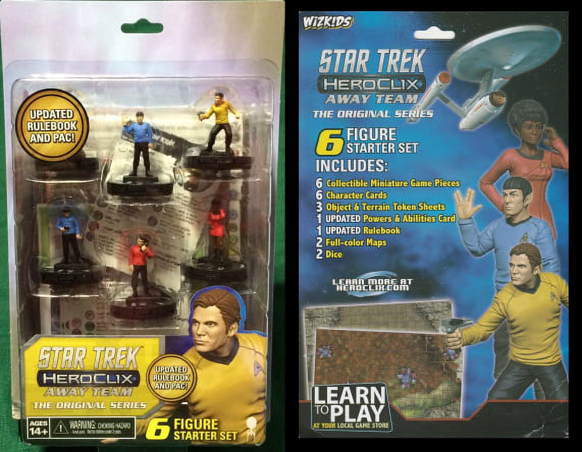 Star Trek Away Team Heroclix Starter Set (6 Figures) - Walmart.com