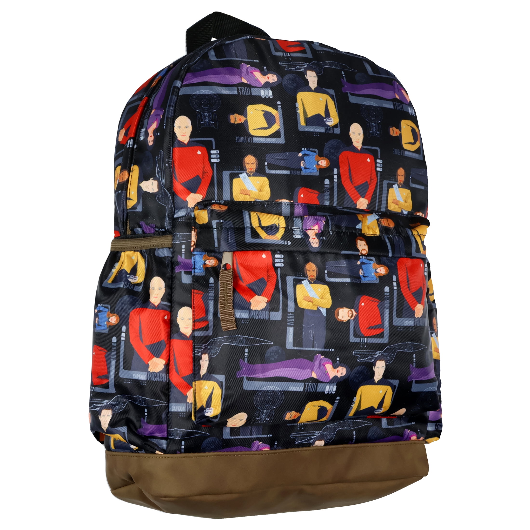 Star Trek Backpack AOP Command Division Character Design Travel School ...