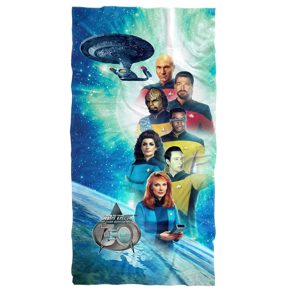 Star Trek Beach Towel, 30"x60", 30 Crew Beach Towel - Walmart.com