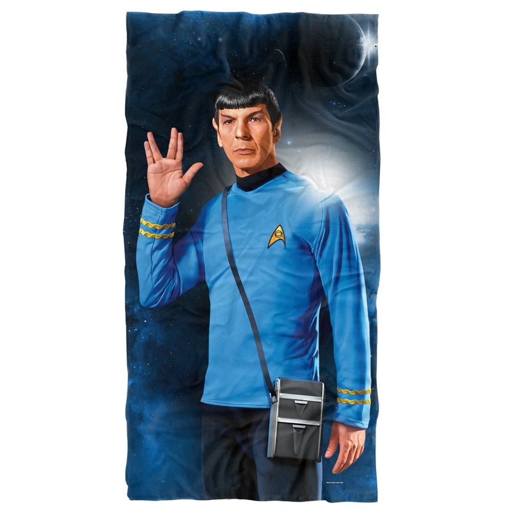 Star Trek Beach Towel, 30"x60" Spock Beach Towel - Walmart.com