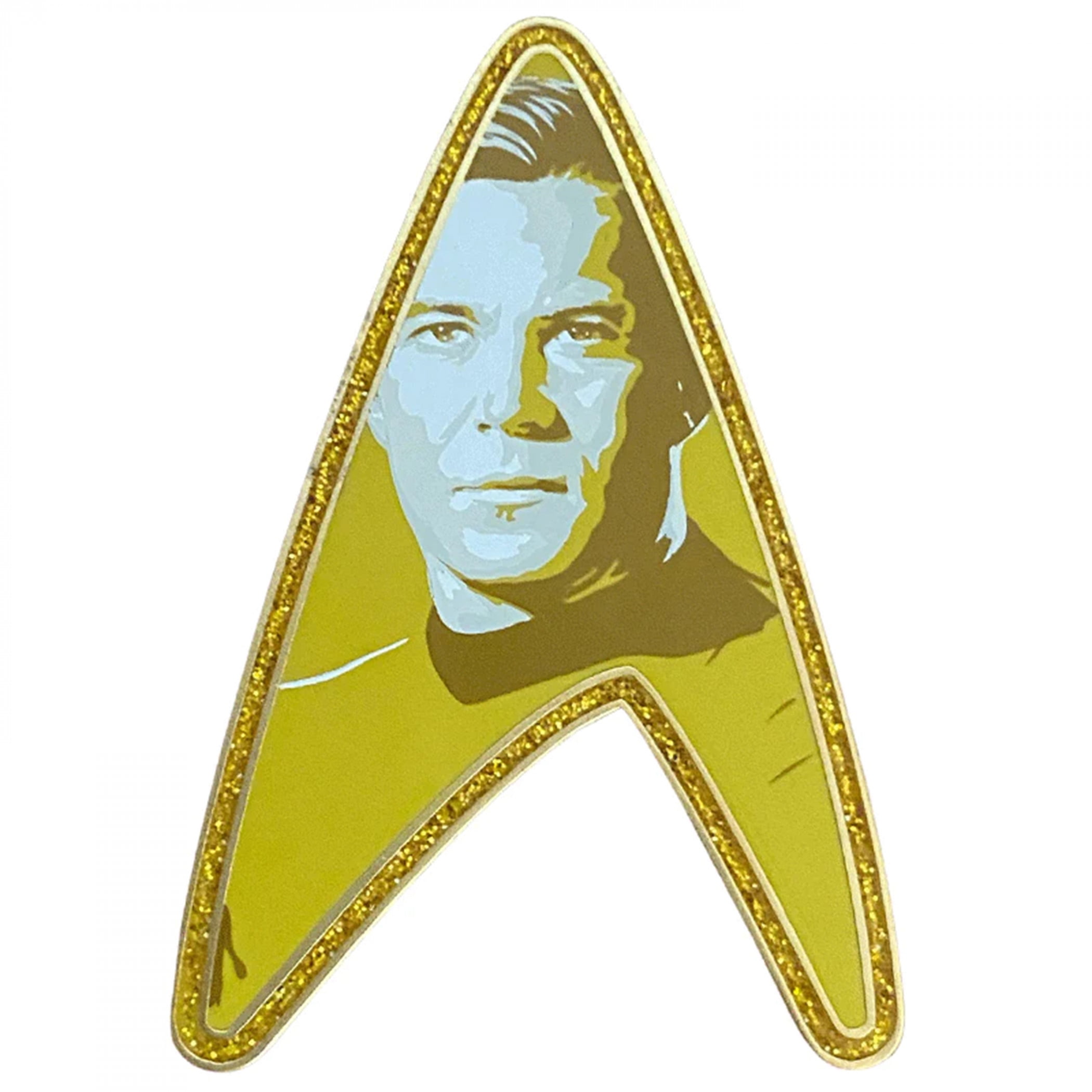 Star Trek Captain Kirk Delta Pin - Walmart.com