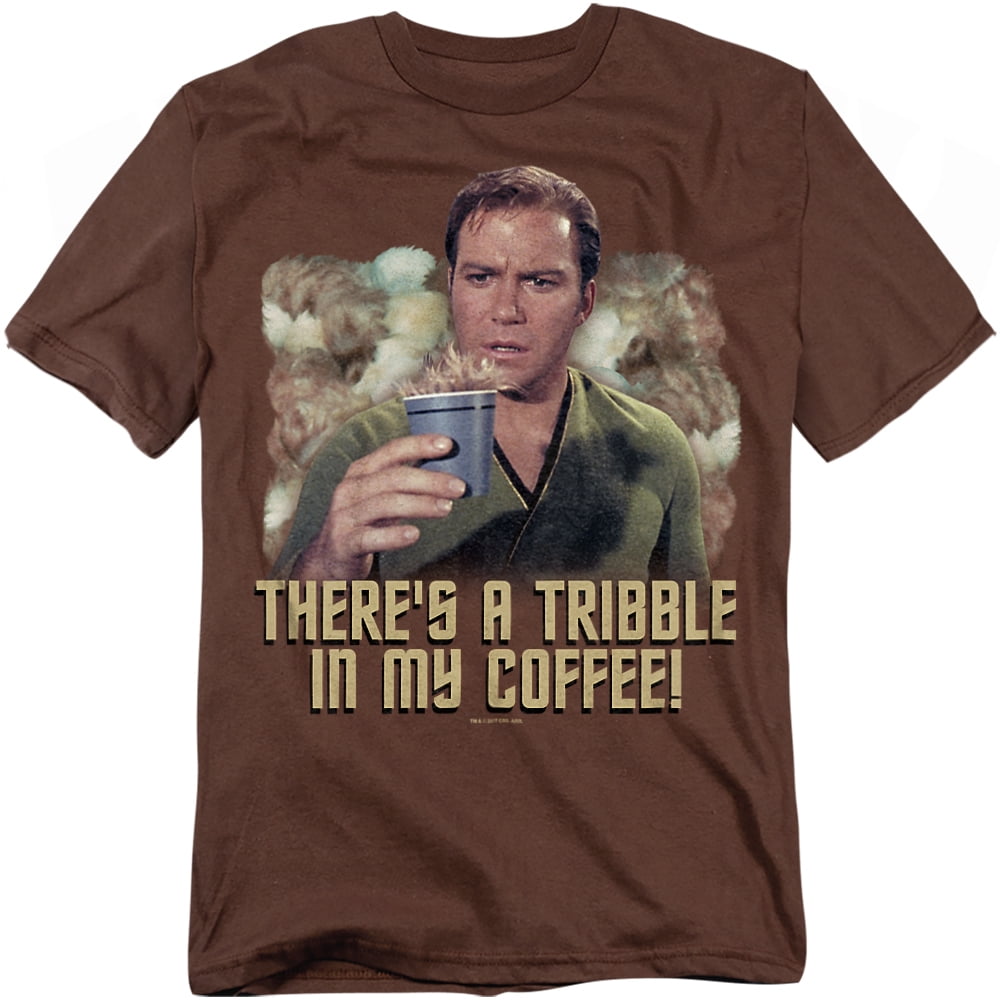 Star Trek Coffee Tribble Officially Licensed Adult T-Shirt M - Walmart.com