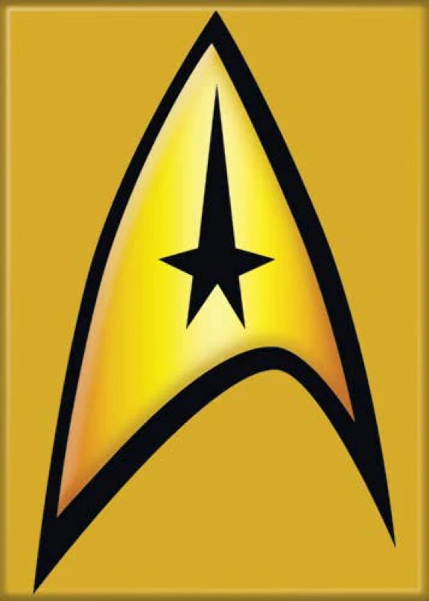 Star Trek Command Insignia Magnet 2.5" x 3.5" - Walmart.com