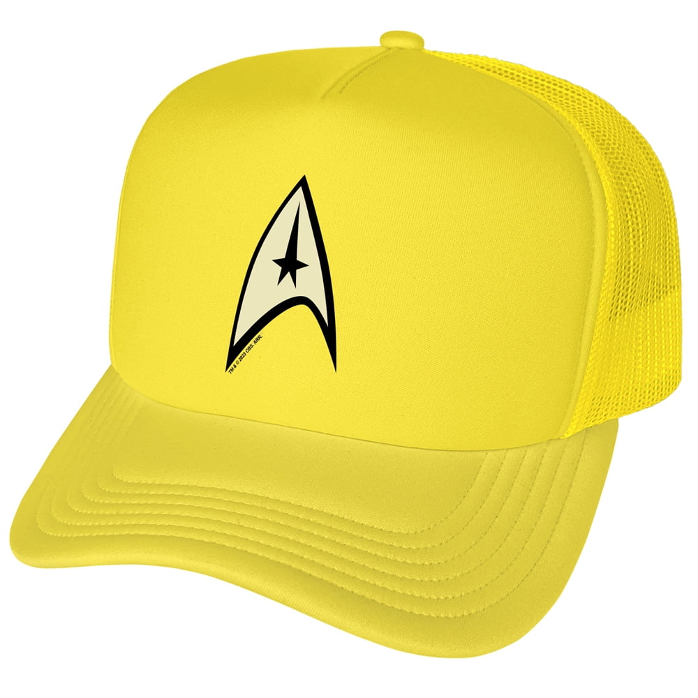 Star Trek Command Shield Foam Snapback Trucker Hat - Unisex for Men and ...
