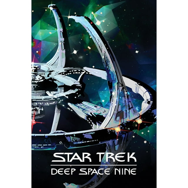 Star Trek: Deep Space Nine 1993 Poster 24x36 TV Series Sci-Fi Adventure ...