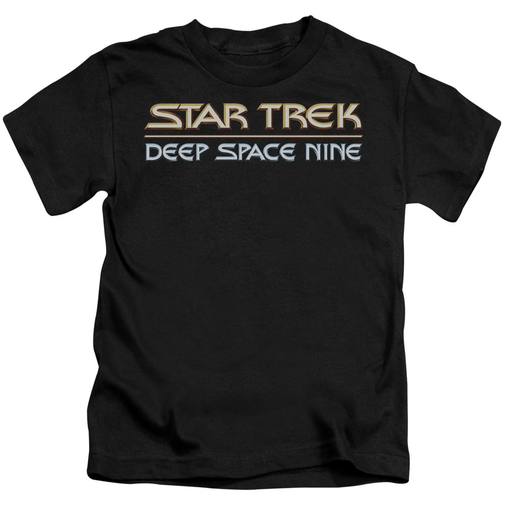 Star Trek Deep Space Nine Logo Youth 18/1 T-Shirt Black - Walmart.com