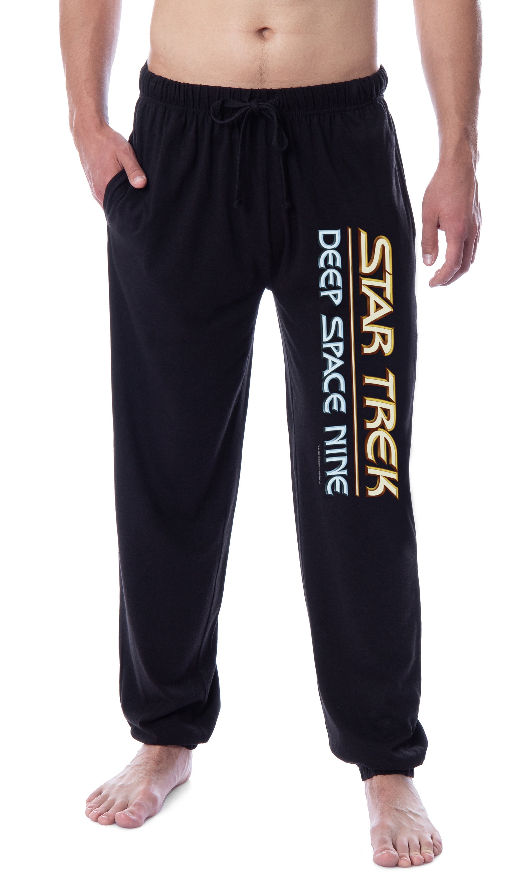 Star Trek: Deep Space Nine Men's TV Series Show Logo Jogger Pajama ...