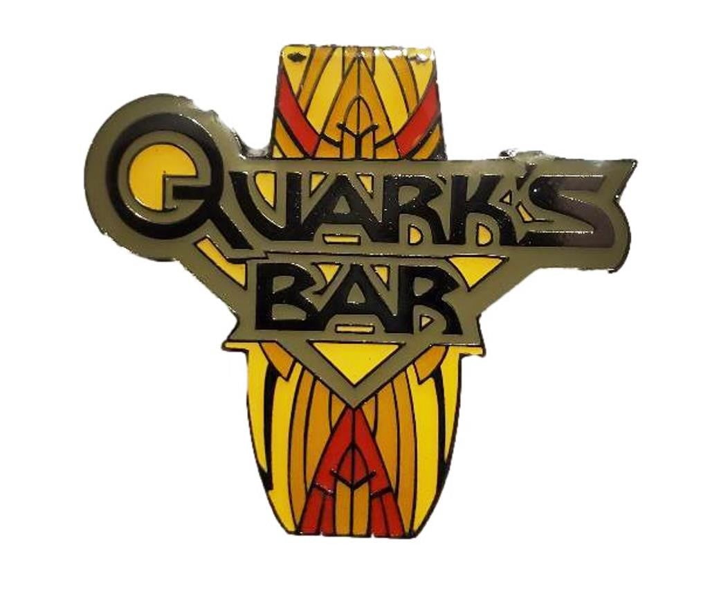 Star Trek Deep Space Nine Quarks Bar 1.5 Inches Tall Enamel Metal Pin ...