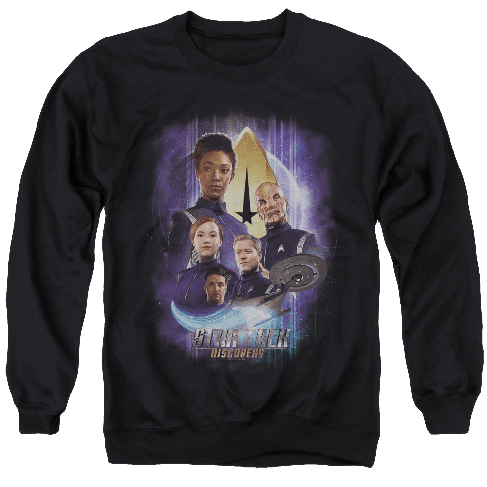 Star Trek Discovery Discoverys Finest - Men's Crewneck Sweatshirt ...