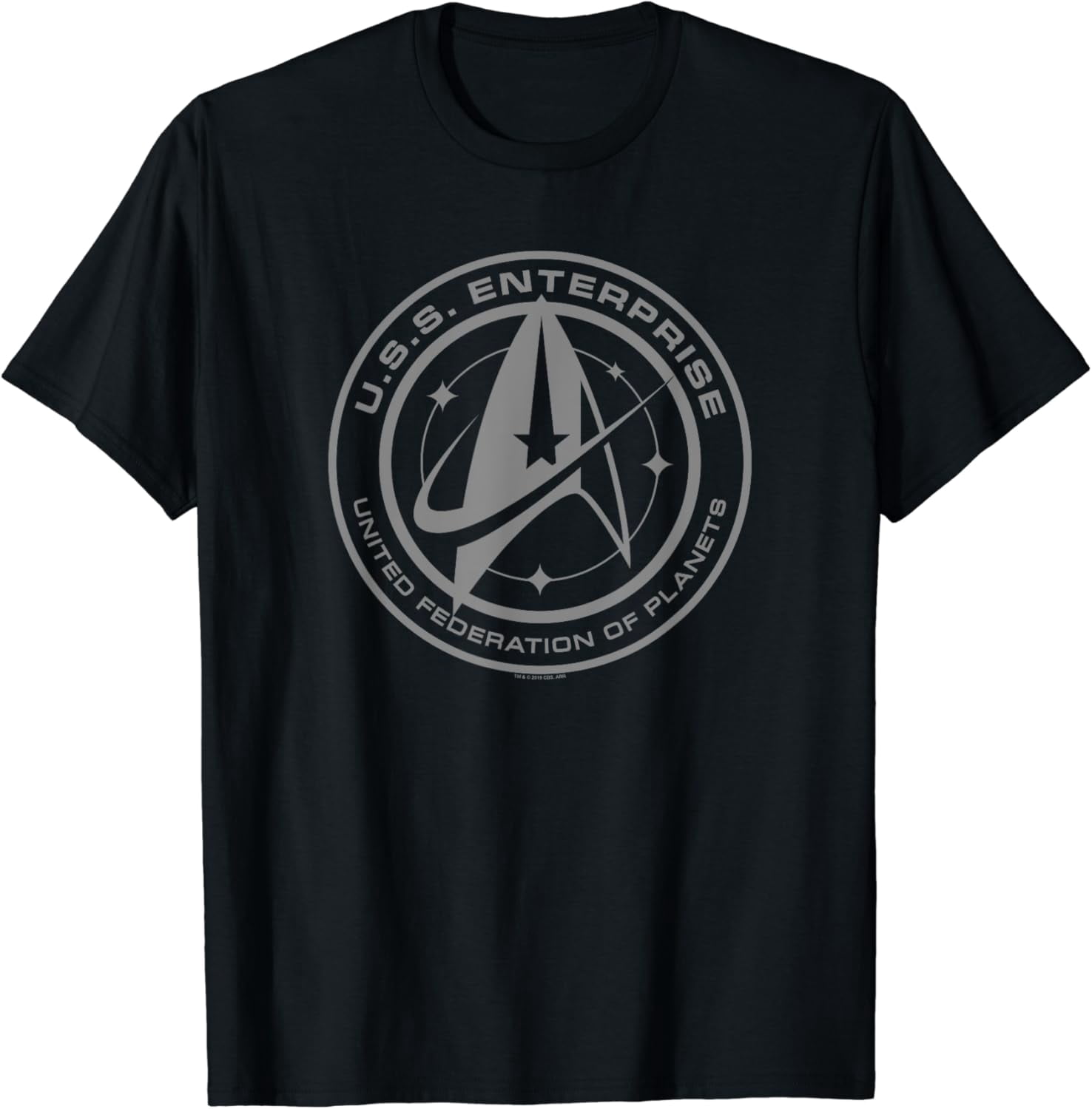 Star Trek: Discovery Enterprise Crest T-Shirt - Walmart.com