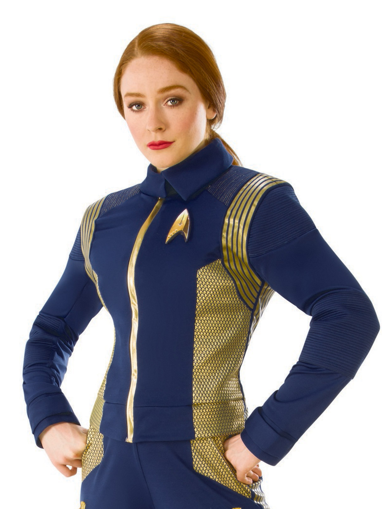 Star Trek Discovery Womens Gold Command Uniform - Walmart.com