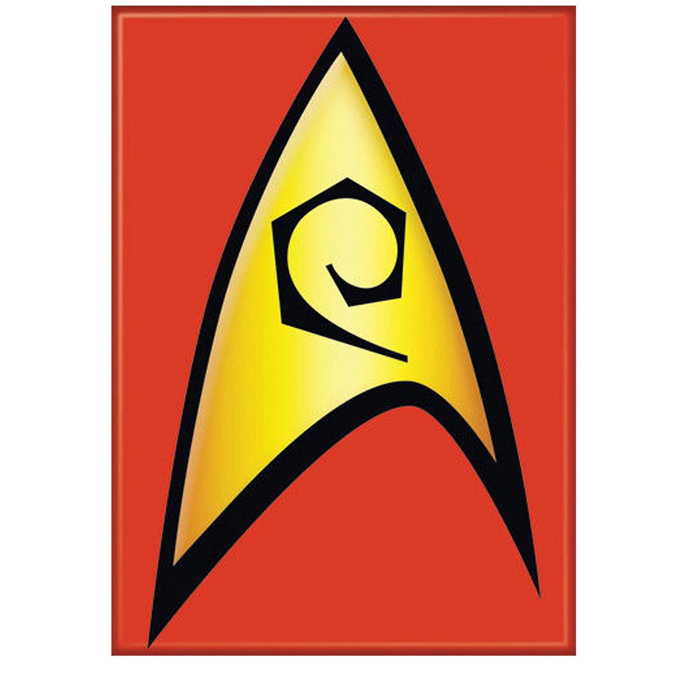 Star Trek Engineering/Security Insignia Magnet - Walmart.com