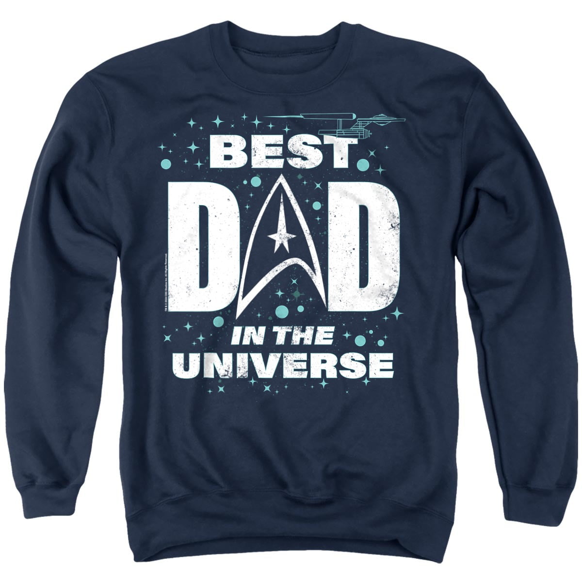 Star Trek Father's Day Best Dad in the Universe Unisex Adult Crewneck ...