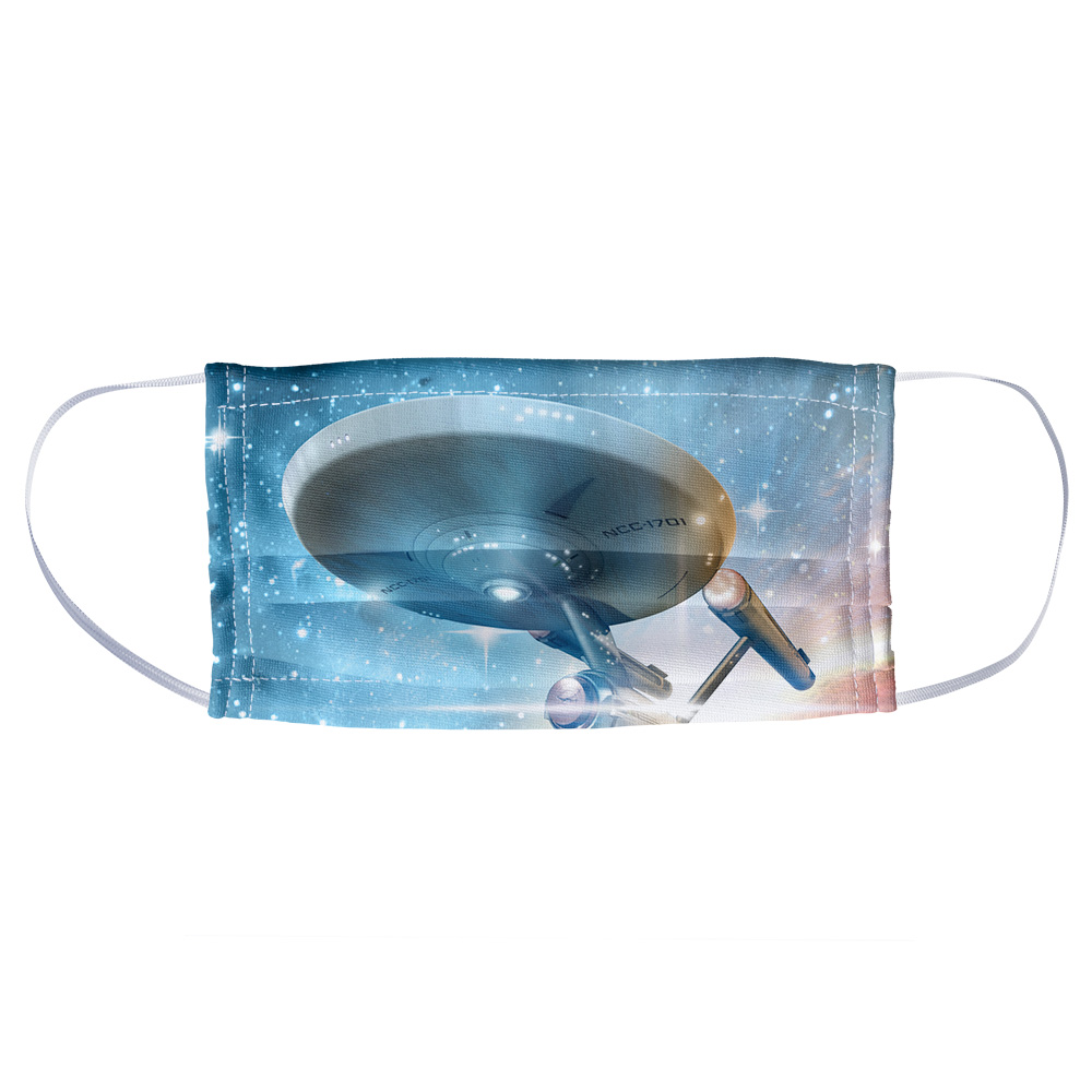 Star Trek Final Frontier 1-Ply Reusable Face Mask Covering, Unisex ...