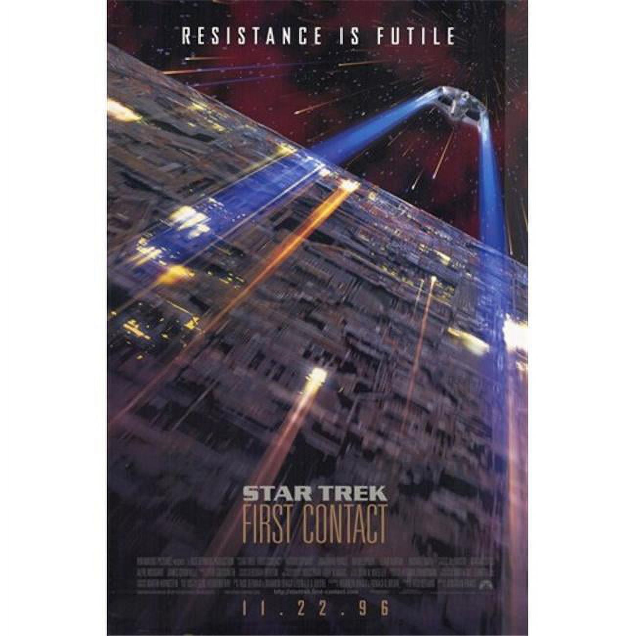 Star Trek First Contact Movie Poster - 11 x 17 in. - Walmart.com