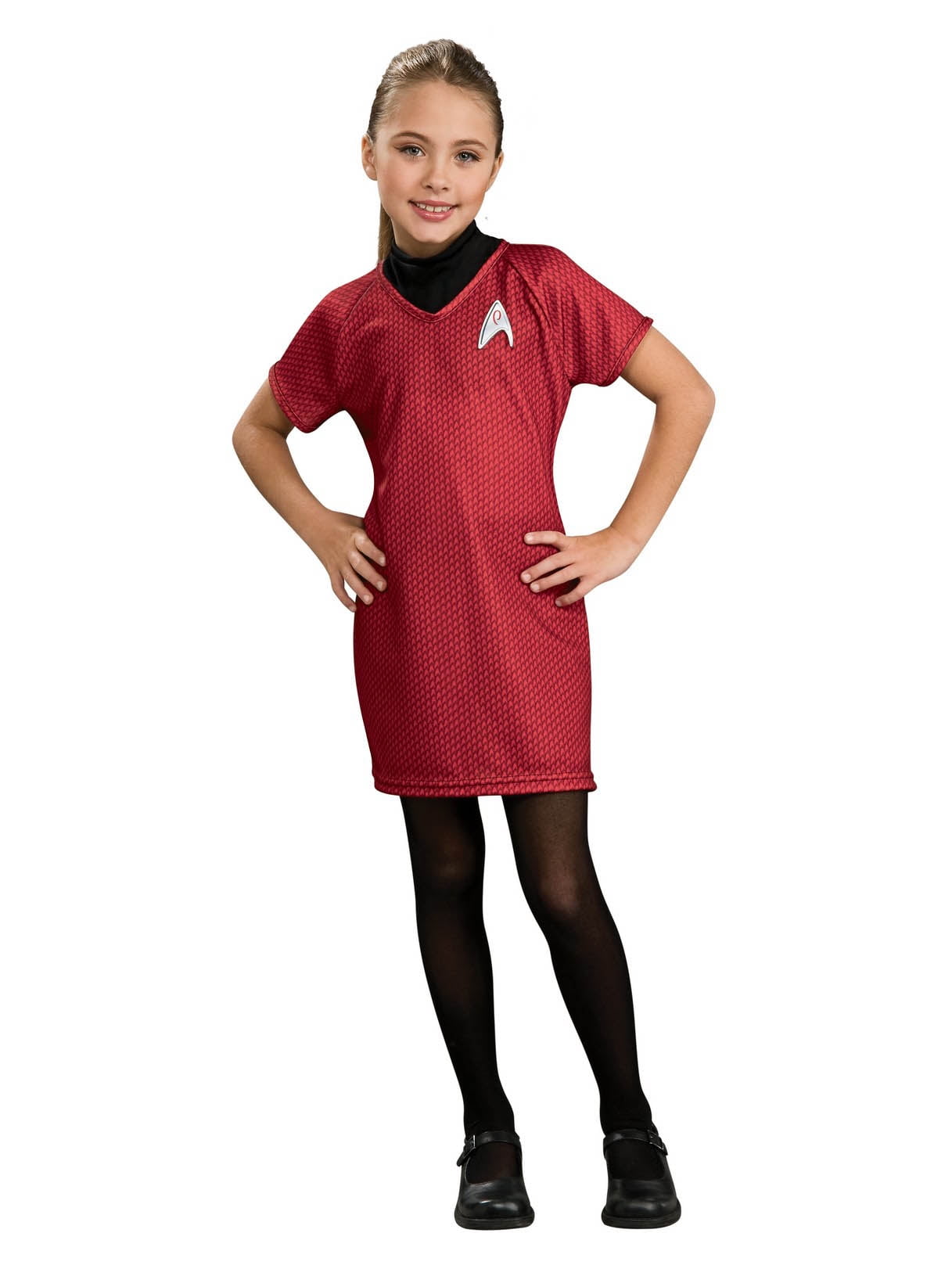 Star Trek Girls Deluxe Uhura Costume - Walmart.com
