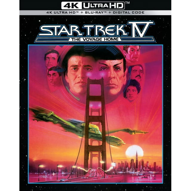 Star Trek IV: The Voyage Home Movie - 4K Ultra HD, Blu-ray & Digital ...