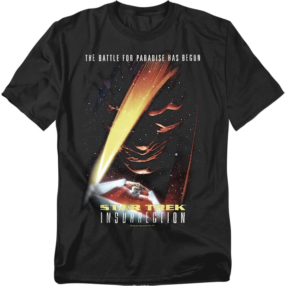 Star Trek Insurrection(Movie) Officially Licensed Adult T-Shirt M ...