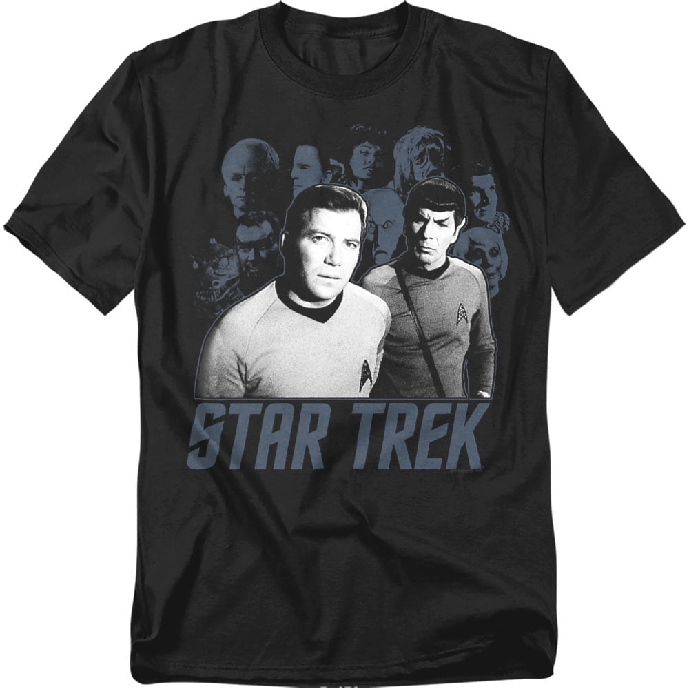 Star Trek Kirk Spock And Company Officially Licensed Adult T-Shirt XL ...