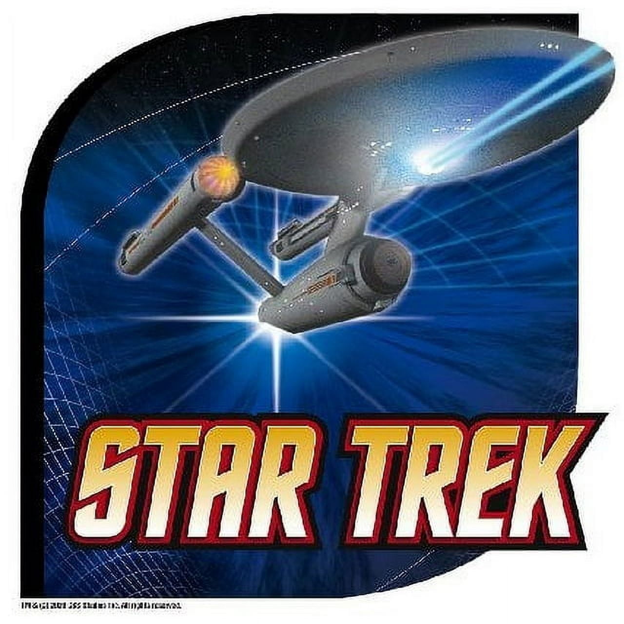 Star Trek Logo Birthday Edible Image Cake Topper For Half Sheet Cake By ...