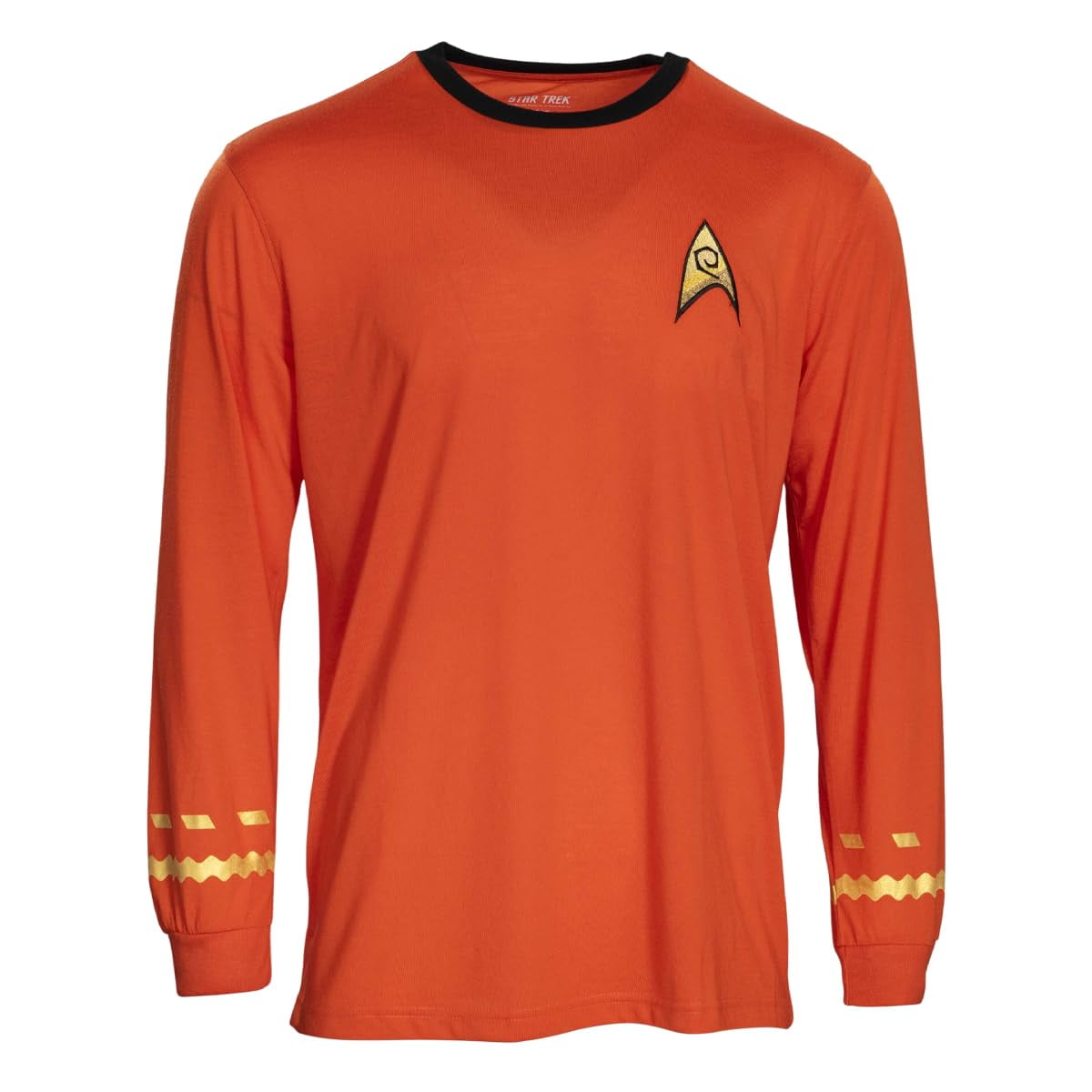 Star Trek Long Sleeve Halloween Costume T-shirt Spock Captain Kirk ...