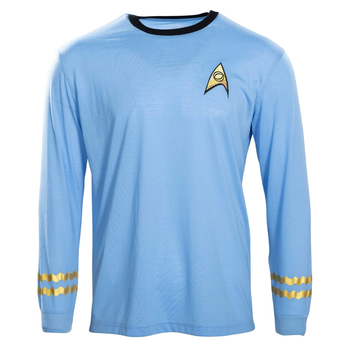 Mad Engine-Adult Star Trek-Long Sleeve Halloween Costume T-shirt Spock ...