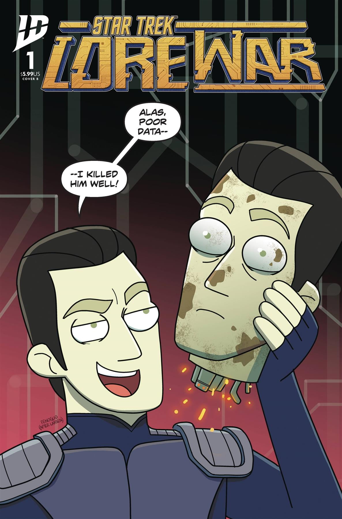 Star Trek Lore War #1 Cvr B Fenoglio Cvr B Fenoglio Idw-prh Comic Book 2025 - Walmart.com