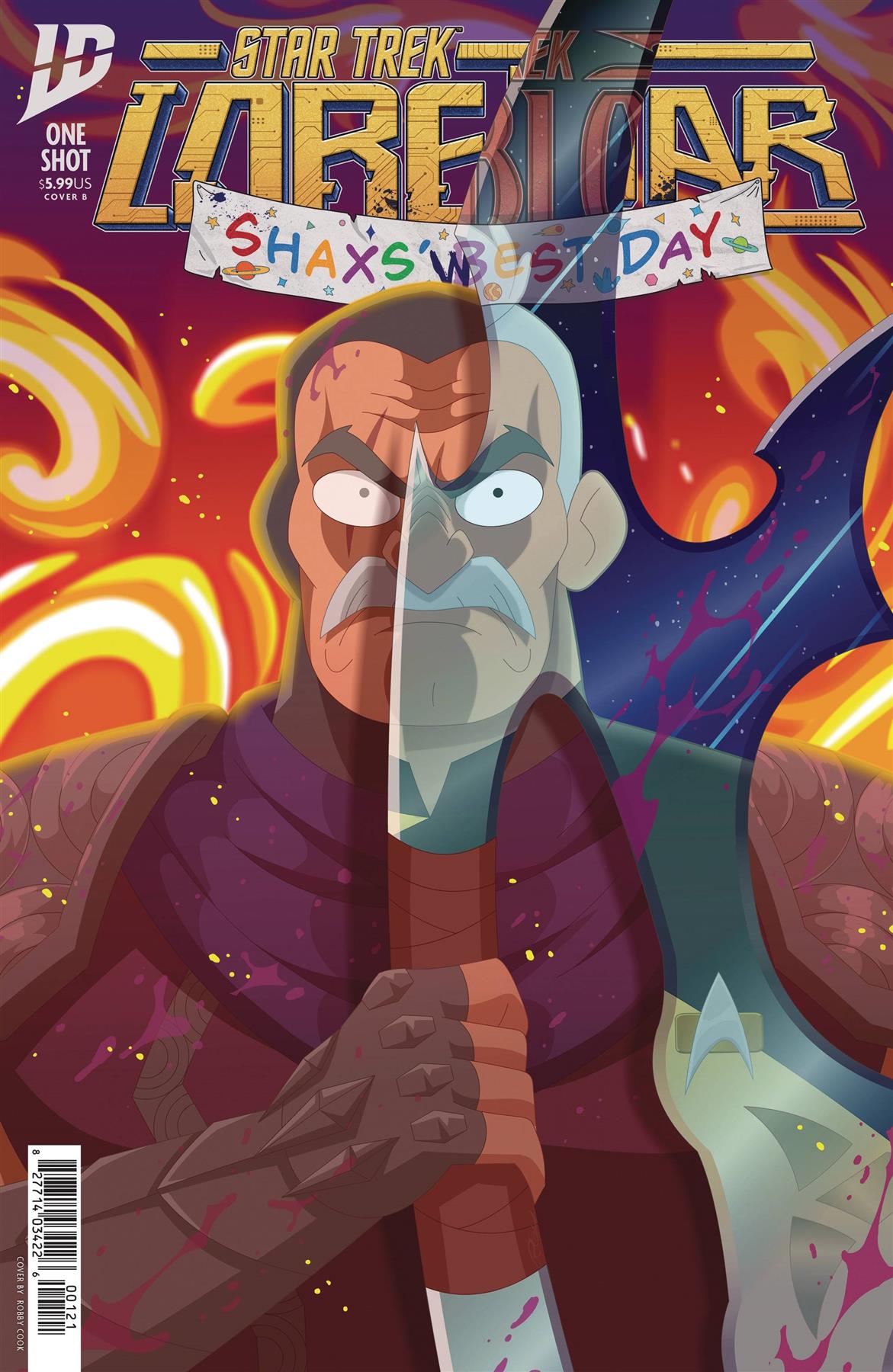 Star Trek Lore War Shaxs Worst Day #1 Cvr B Cook Cvr B Cook Idw-prh ...