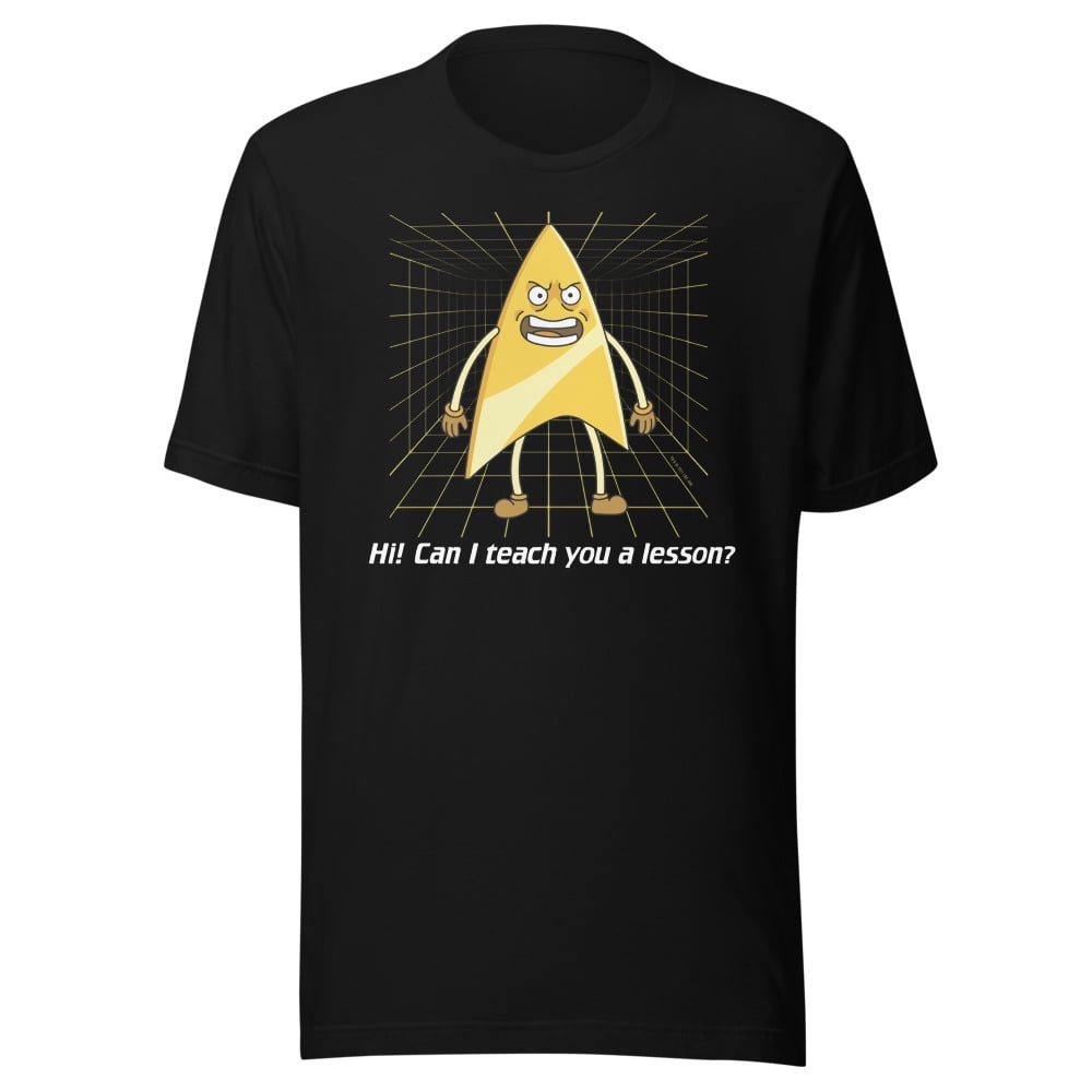 Star Trek: Lower Decks Badgey Lesson Adult Unisex Short Sleeve T-Shirt ...