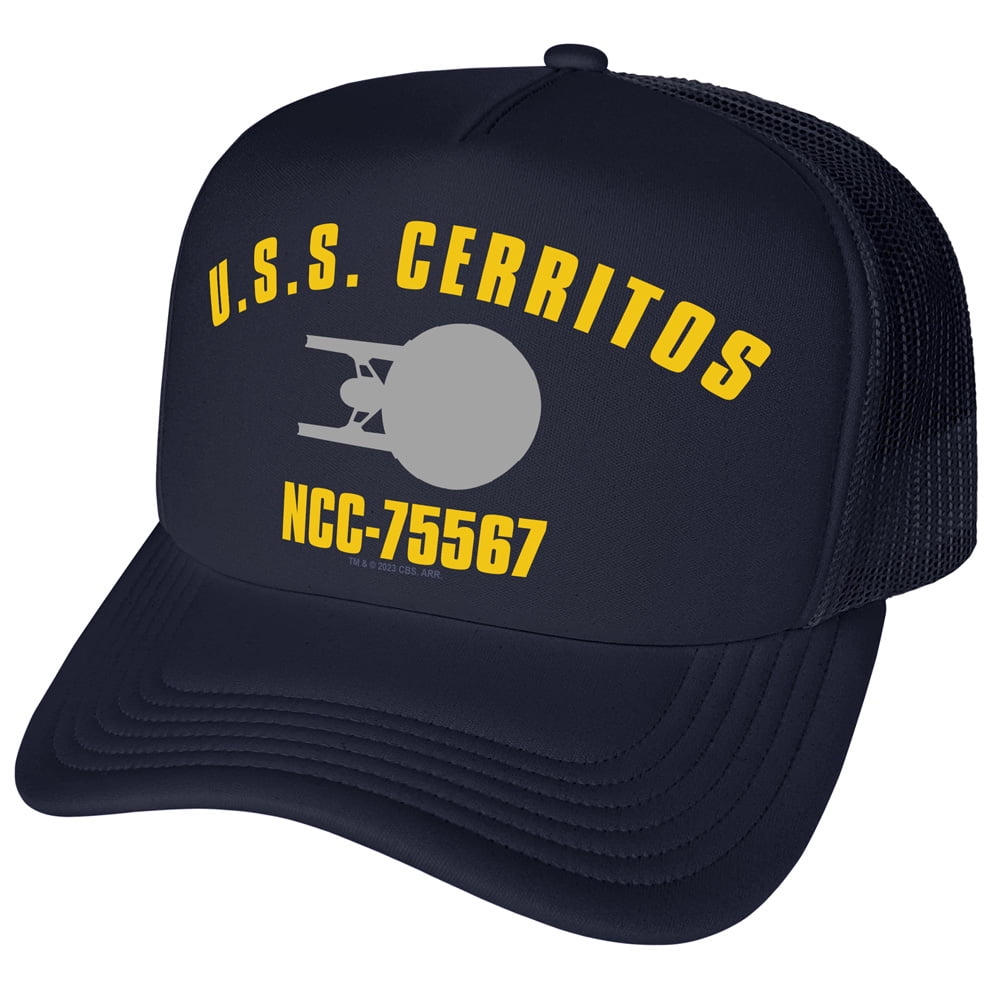 Star Trek: Lower Decks Cerritos Ncc-75567 Foam Snapback Trucker Hat - Unisex for Men and Women ...